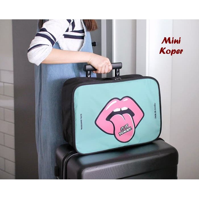 Jual Mini Koper, Korean Style (Koper tambahan saat traveling) | Shopee ...