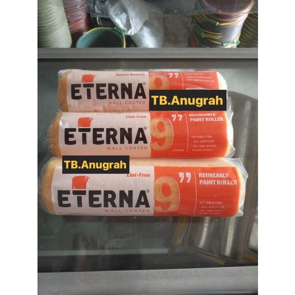 Jual Bulu Roll Eterna | Refill Rol Cat | Reffil Kuas Cat Tembok | Isi ...