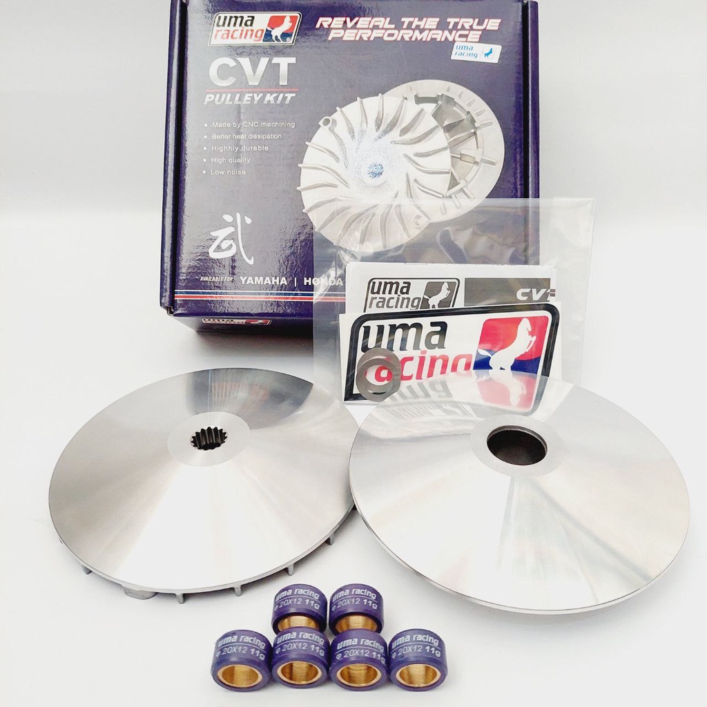Jual PULLEY PULLY SET UMA RACING YAMAHA NMAX N MAX AEROX PLUS ROLLER ...