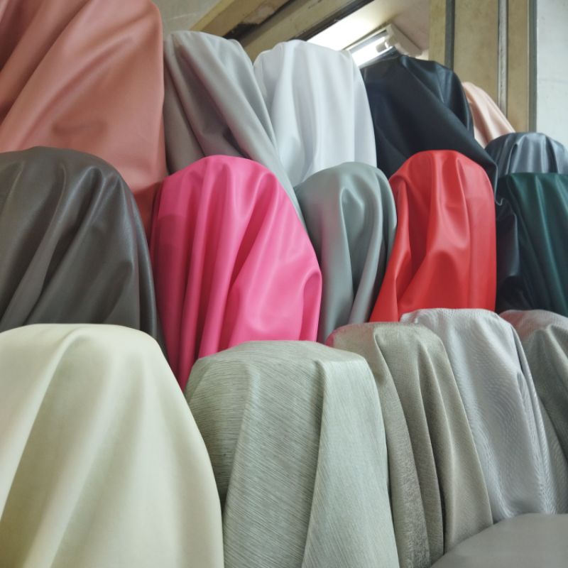 Jual ECERAN/1METER :kain kulit strech|| BAHAN KULIT ( POLOS & TEKSTUR ...