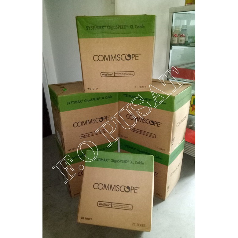 Jual Systimax Commscope kabel Utp Cat6/Cat.6 Gigaspeed XL Cable Hijau ...