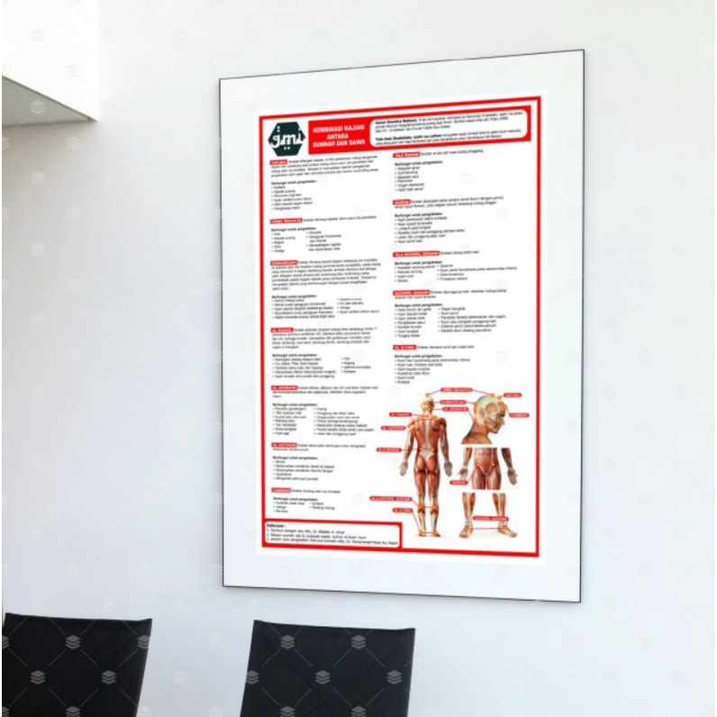 Jual POSTER BEKAM POSTER EDUKASI BEKAM HIJAMAH | Shopee Indonesia