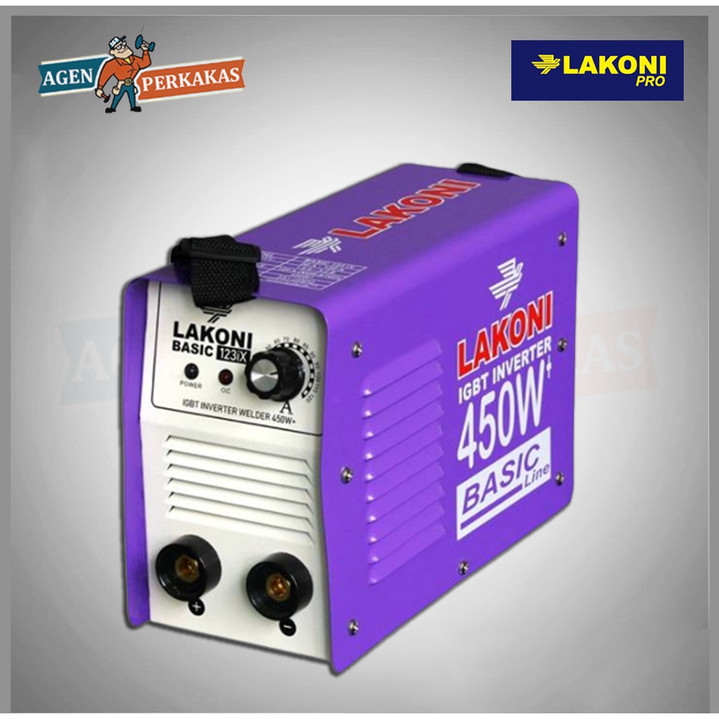 Jual LAKONI BASIC 123IX Travo Las Listrik Welding Inverter Trafo ...