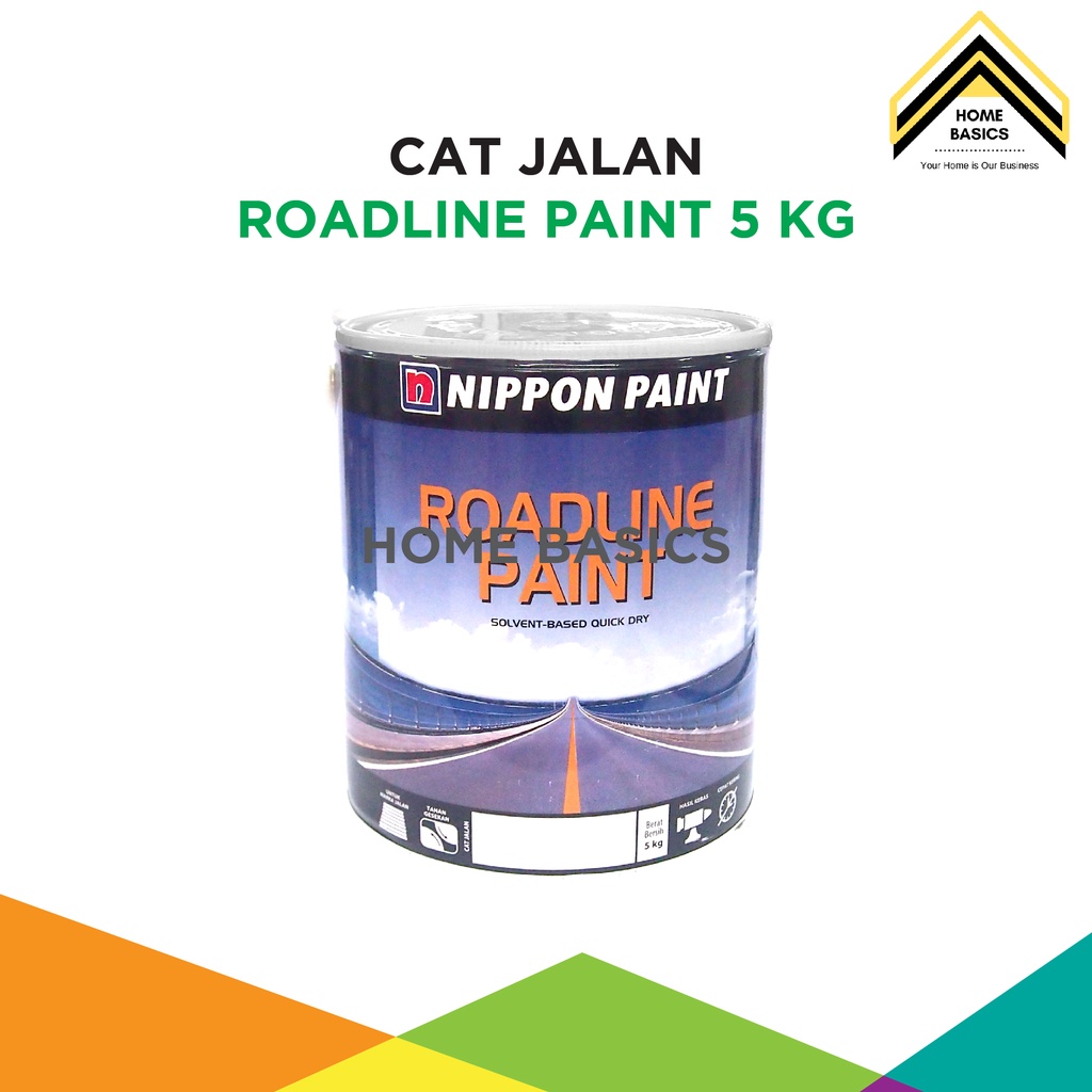 Jual Cat Marka Jalan Roadline Paint Nippon Paint 5 kg / Cat Lantai ...