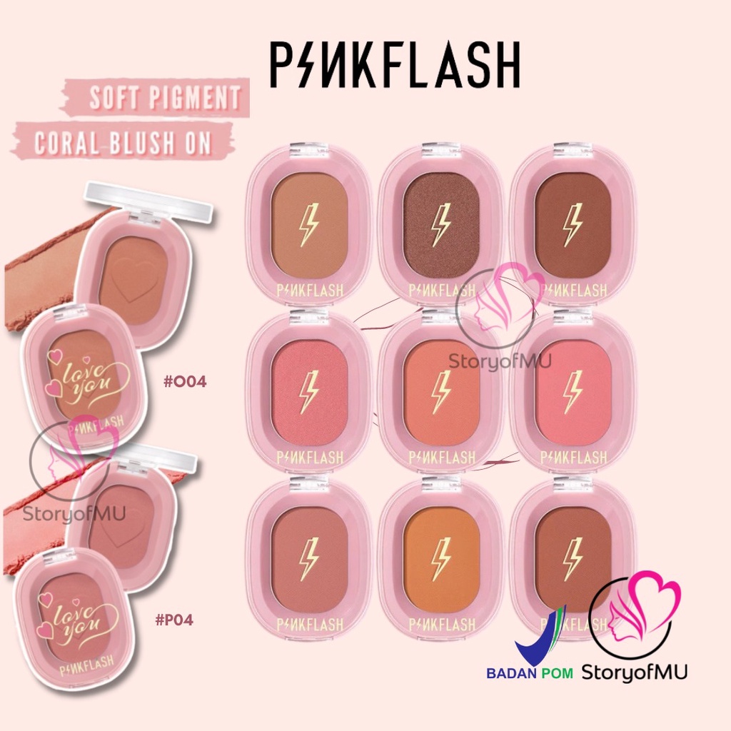 Jual PINKFLASH PF-F01 Soft Pigment Blush | Blush On F01 | Shopee Indonesia