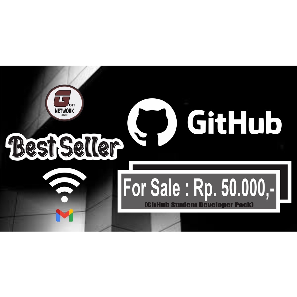 Jual GNC Github Edukasi (GitHub Student Developer Pack) | Shopee Indonesia