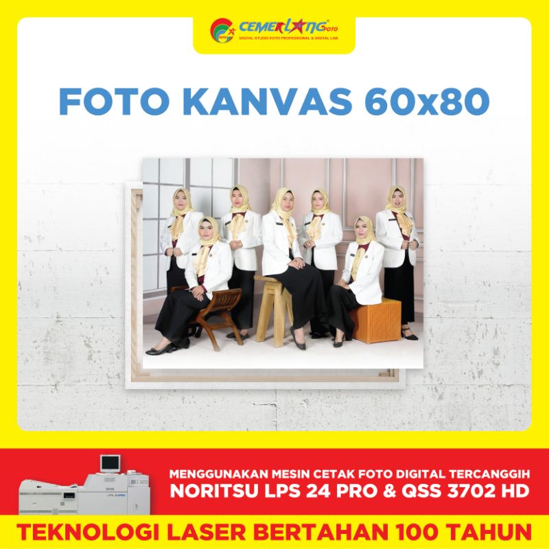 Jual Foto Kanvas Cemerlang - 60 x 80 | Shopee Indonesia