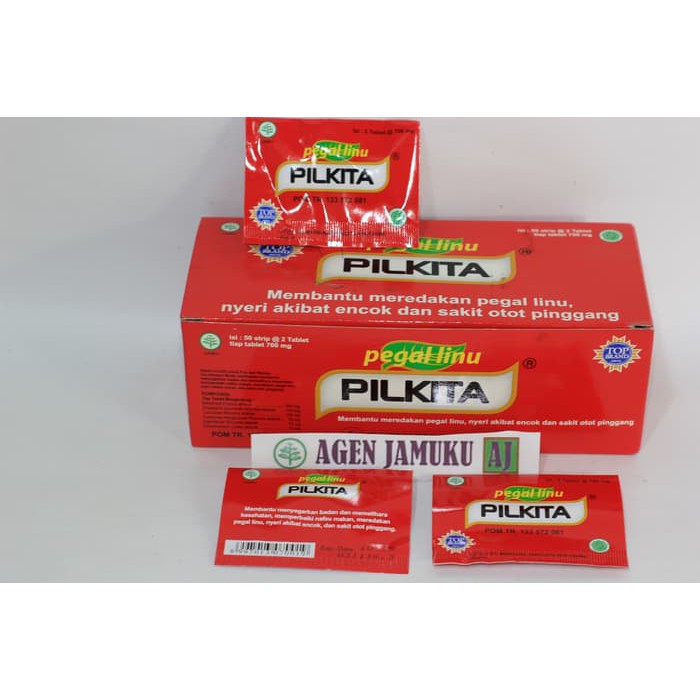 Jual PIL KITA SACHET PEGEL LINU 1 SACHET ISI 2 TABLET | Shopee Indonesia