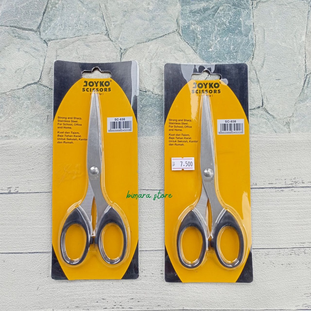 Jual Scissors/Gunting Joyko SC-838 (medium/sedang) Ready Stock | Shopee ...