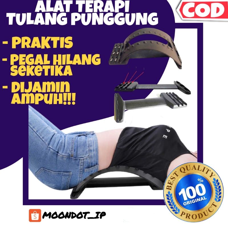 Jual Alat Terapi Tulang Punggung Saraf Kejepit Penunjang Kesehatan Lumbar Punggung Original ...