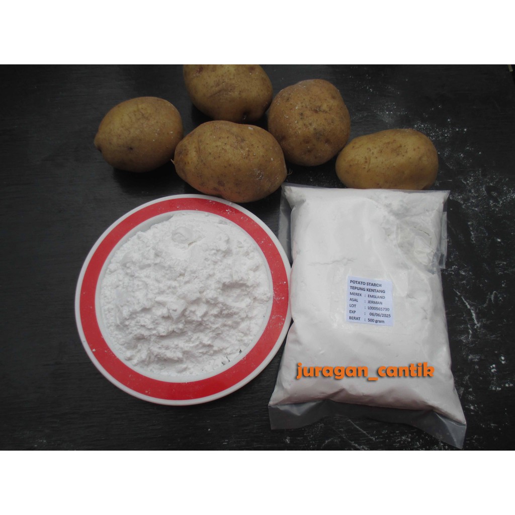 Jual Tepung Pati Kentang (Putih) Potato Starch Emsland 500 gram ...