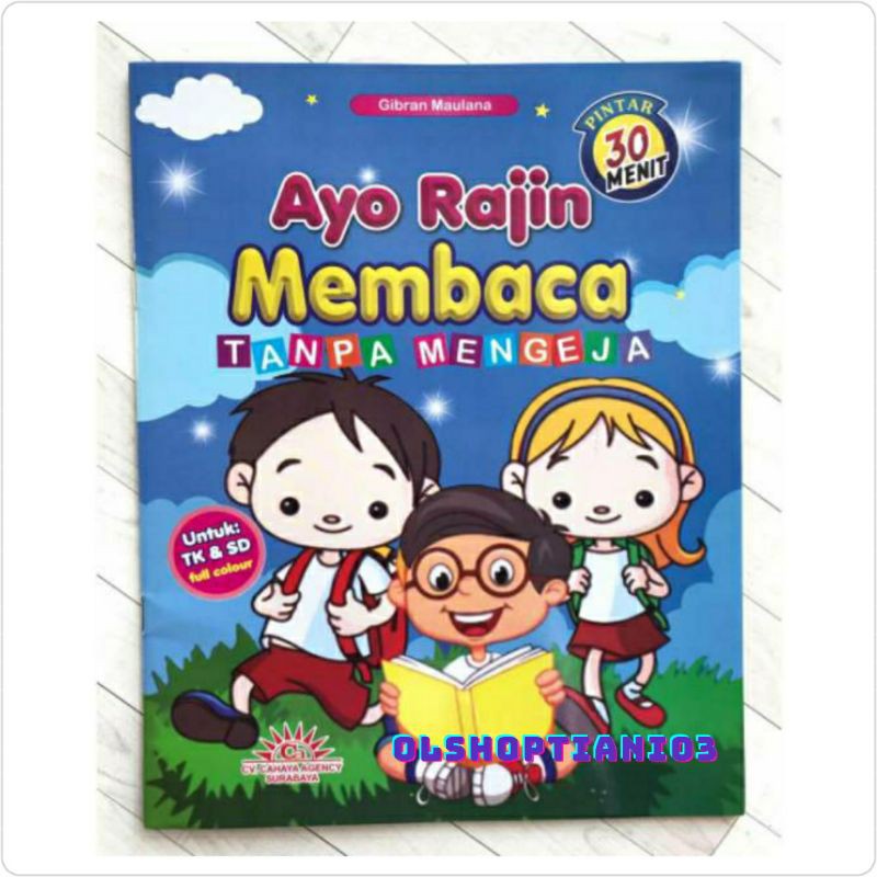 Jual BUKU ANAK- AYOK RAJIN MEMBACA | Shopee Indonesia