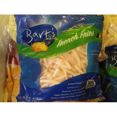 Jual Kentang Barts Shoestring Kentang Goreng Barts 500gr 1kg | Shopee ...