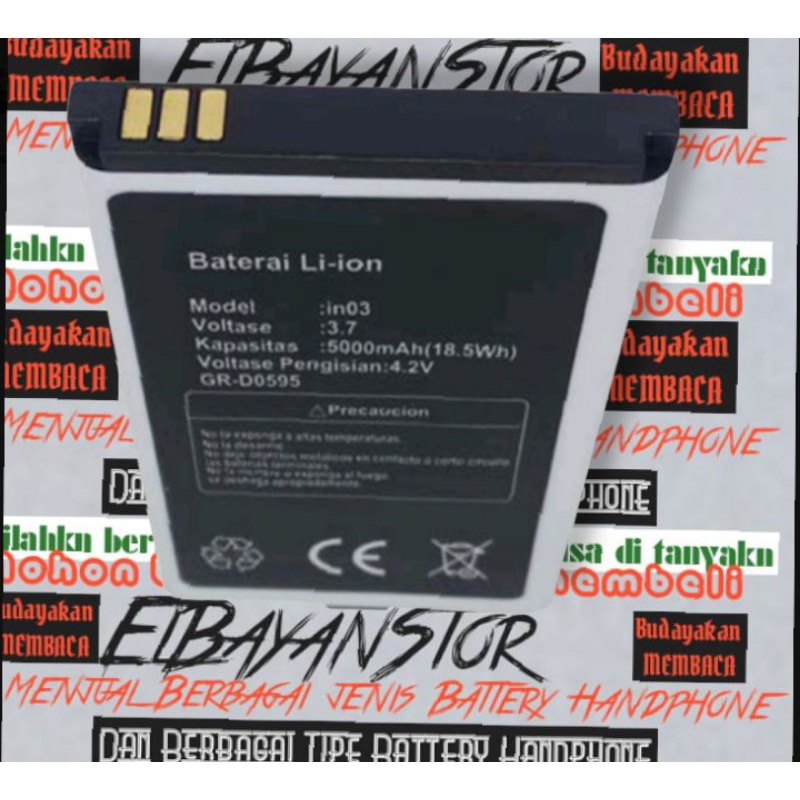 Jual Batrai Modem Batre BOLT AQUILA SLIM MAX IN03 Baterai wifi Original ...