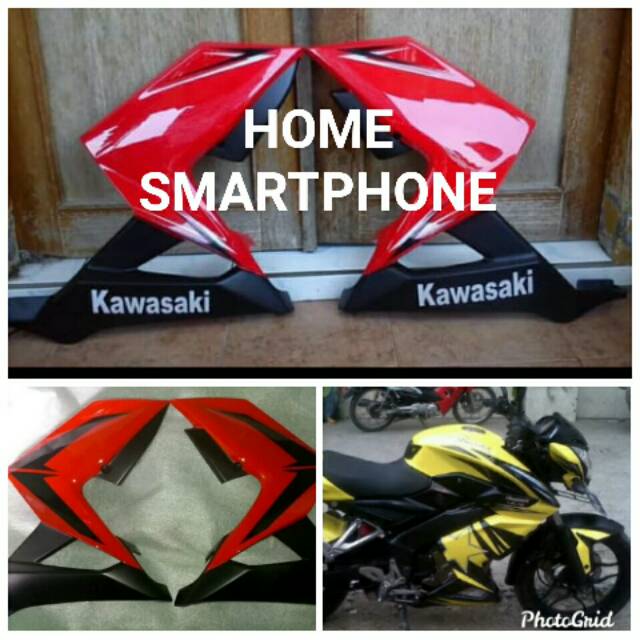 Jual Half fairing pulsar ns 200 Kawasaki | Shopee Indonesia