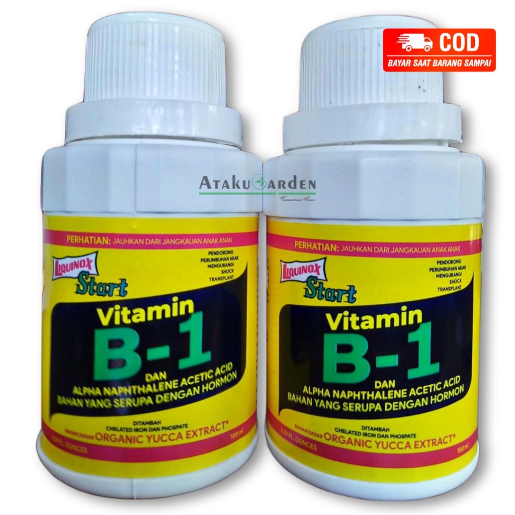 Jual Vitamin B1 untuk tanaman anti stres - Vitamin B1 LIQUINOX ASLI ...