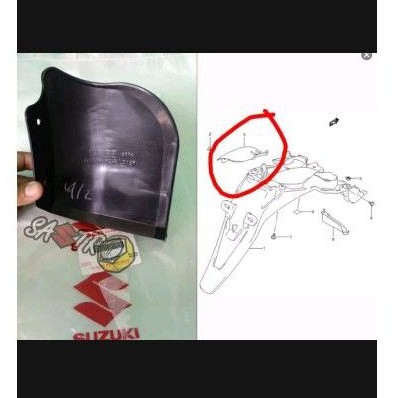 Jual fender lower cover talang penahan debu air kolong spakbor belakang ...