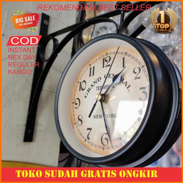Jual JUAL JAM UNIK VINTAGE CAFE /JAM DINDING KARAKTER KEREN REKOMENDASI ...