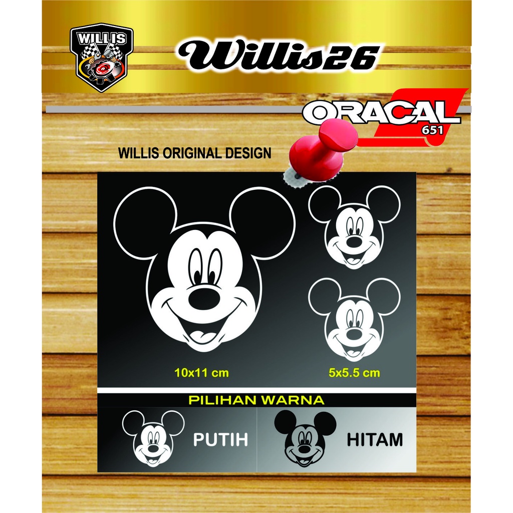 Jual Stiker Keren Unik Cutting Sticker Motor Mobil Laptop Note Book ...