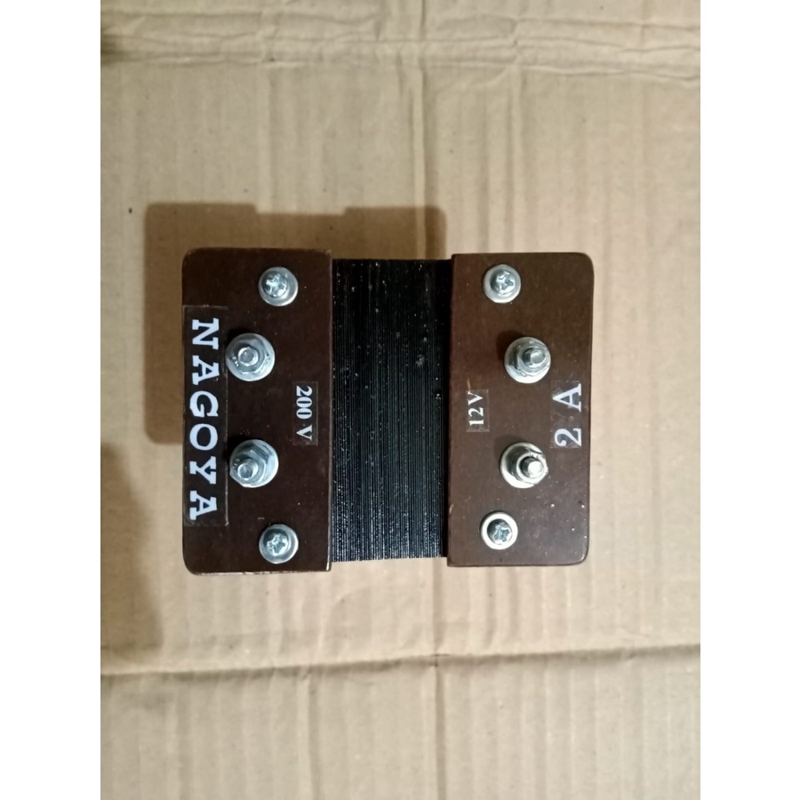 Jual Travo Trafo STEP UP/ DOWN 200v to 12v 2A BAGUS AWET | Shopee Indonesia