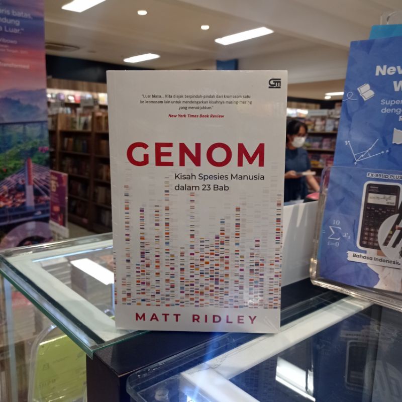 Jual Buku Genom Kisah Spesies Manusia Dalam 23 Bab - Matt Ridley ...