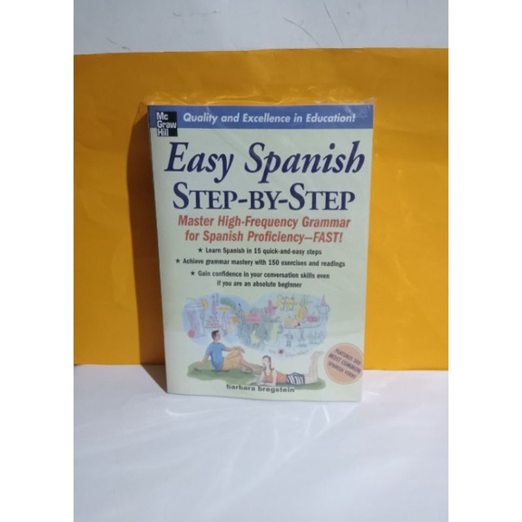 Jual Buku Easy Spanish Step-By-Step - Barbara Bregstein | Shopee Indonesia