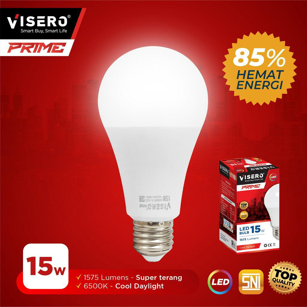 Jual Lampu Bulb LED Visero PRIME 15W SNI VISERO | Shopee Indonesia