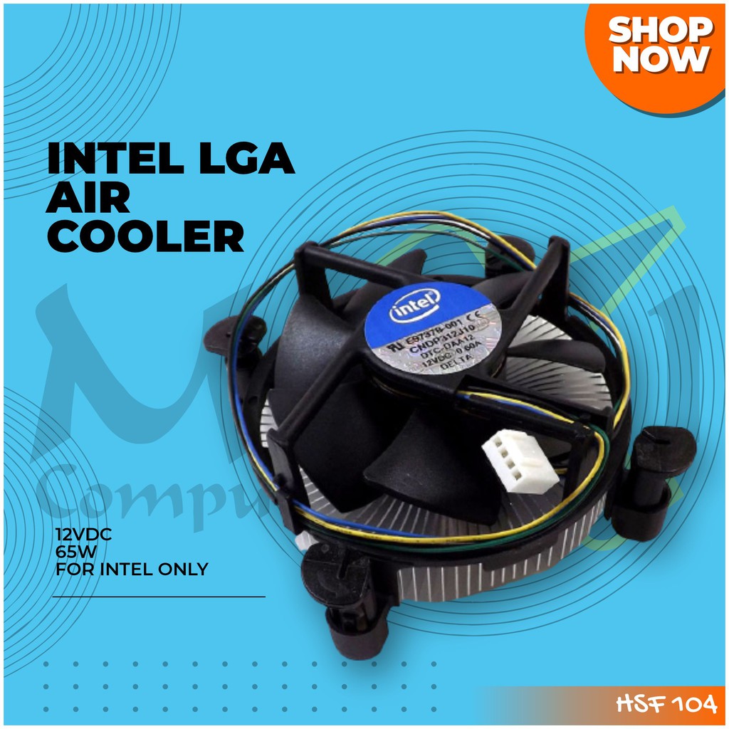 Jual Intel 65W Socket LGA1151/1150/1155/LGA775 Heatsink Fan CPU Cooler ...