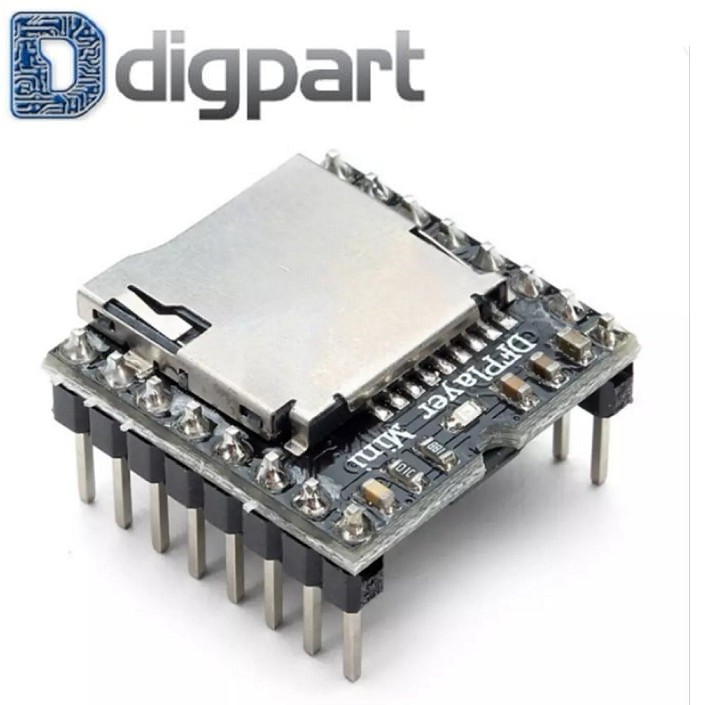 Jual DFPlayer Mini MP3 Player Module MP3 Voice Decode Board For Arduino ...
