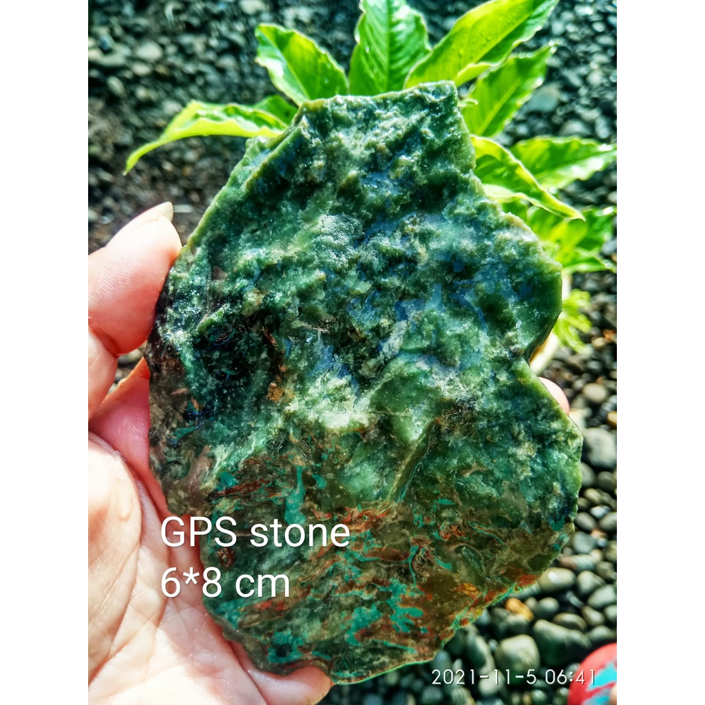 Jual LEMPENGAN BAHAN AKIK GIOK JAWA SUPER TEMBUS SENTER JOSS / Rough ...