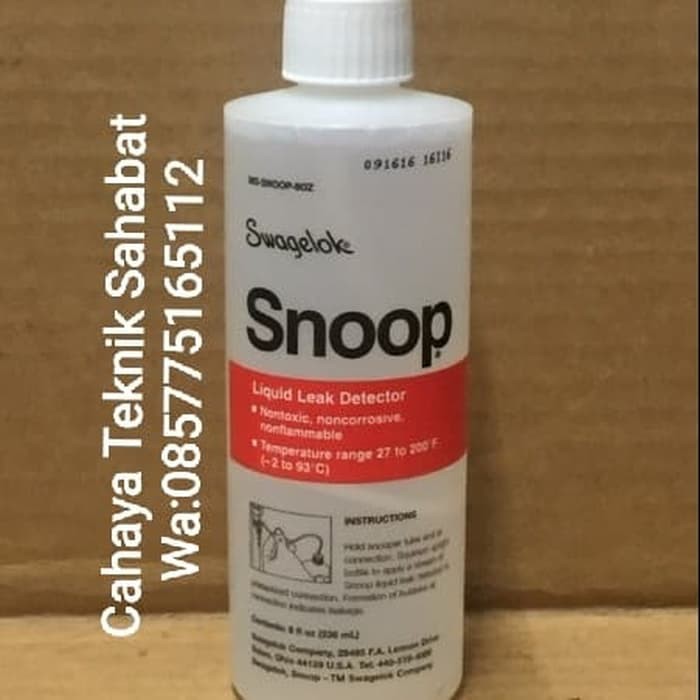 Jual Liquid leak detector SNOOP(236ml) | Shopee Indonesia