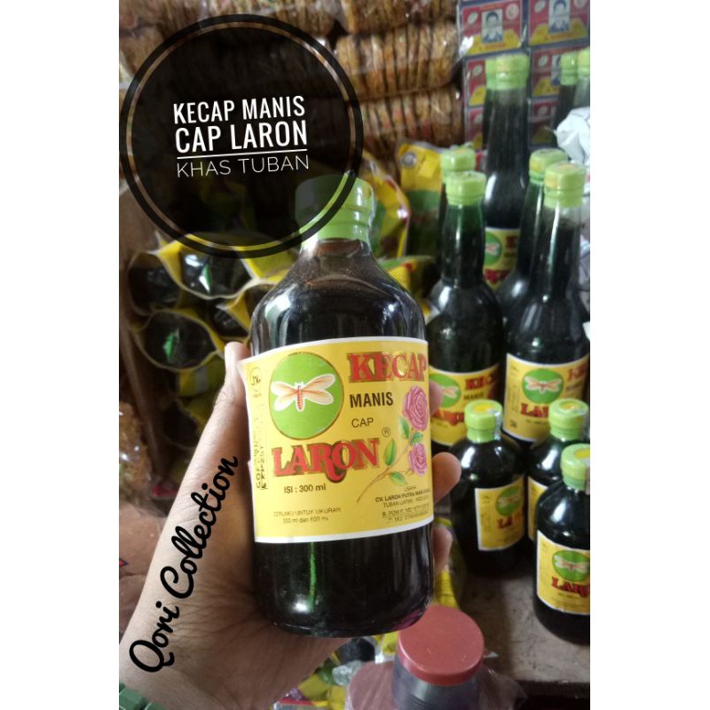 Jual Kecap manis cap Laron khas tuban..kemasan botol 300ml.. | Shopee ...