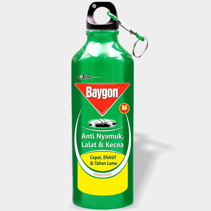 Jual Update!! BOTOL MINUM SPORT BAYGON CITRUS 500 mL | Shopee Indonesia