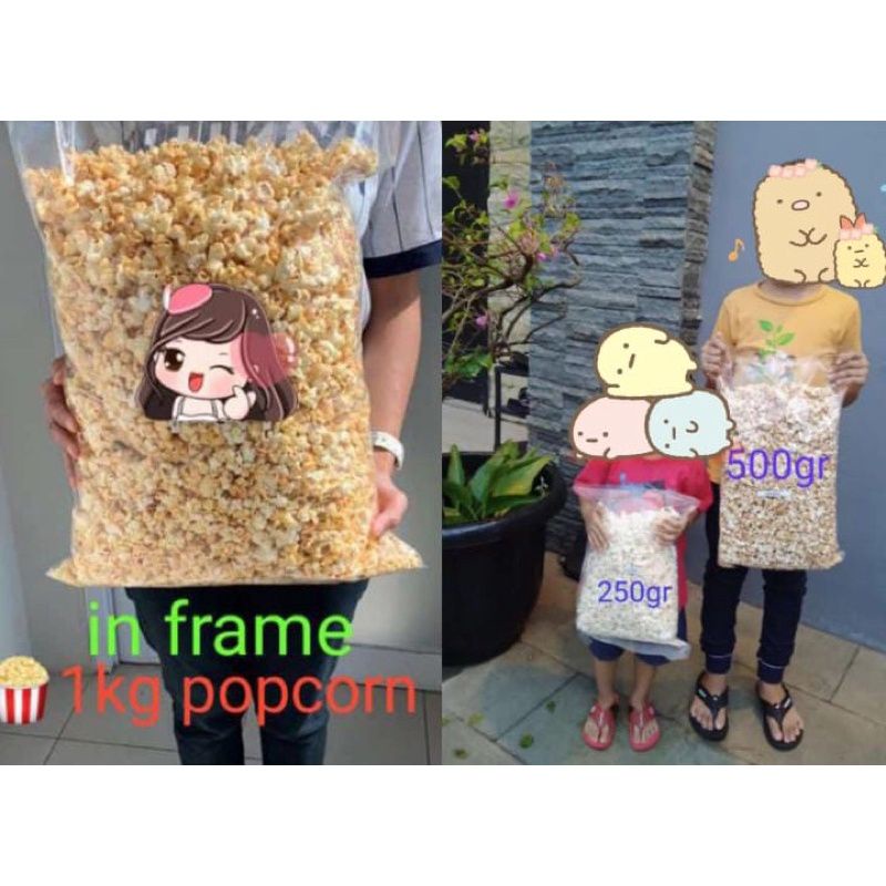 Jual POPCORN BIOSKOP ORI SUPPLIER CGV ISI 500GR RASA CARAMEL KEJU ...