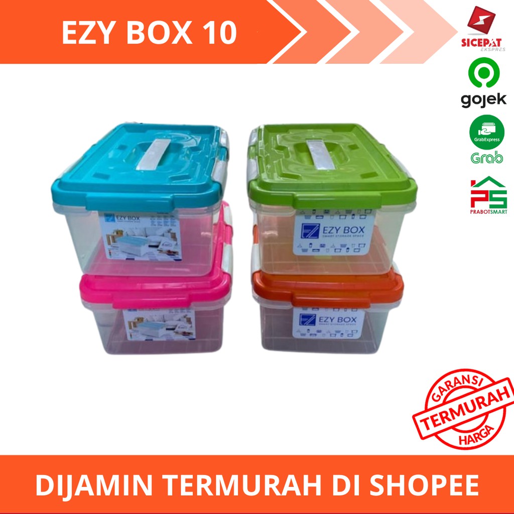 Jual CONTAINER BOX HANDY MEREK EZY 10 / CONTAINER BOX EZY | Shopee ...