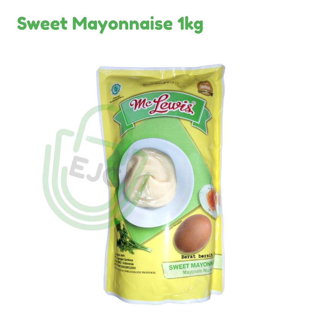 Jual Mc Lewis Sweet Mayo Mayonnaise Mayones 1kg | Shopee Indonesia