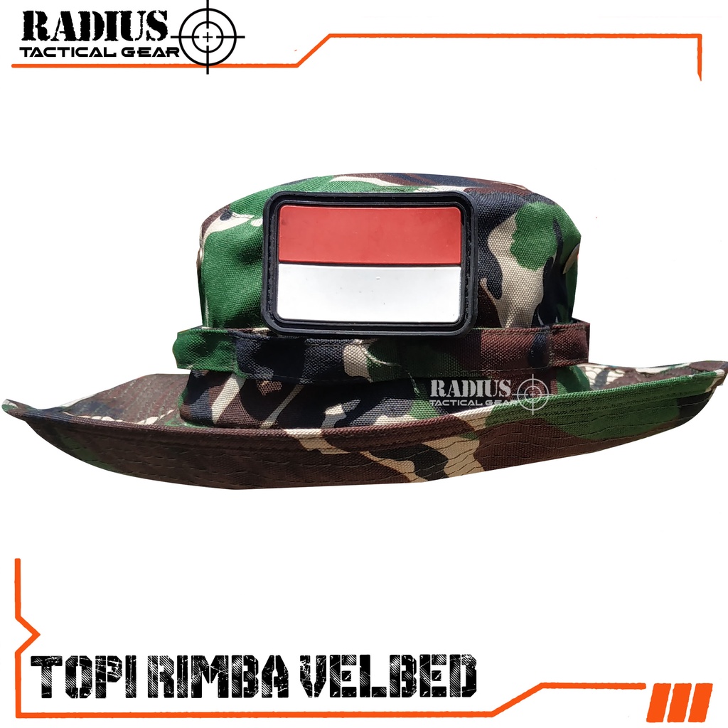 Jual TOPI RIMBA ARMY HATS BUCKET MILITARY LORENG | Shopee Indonesia