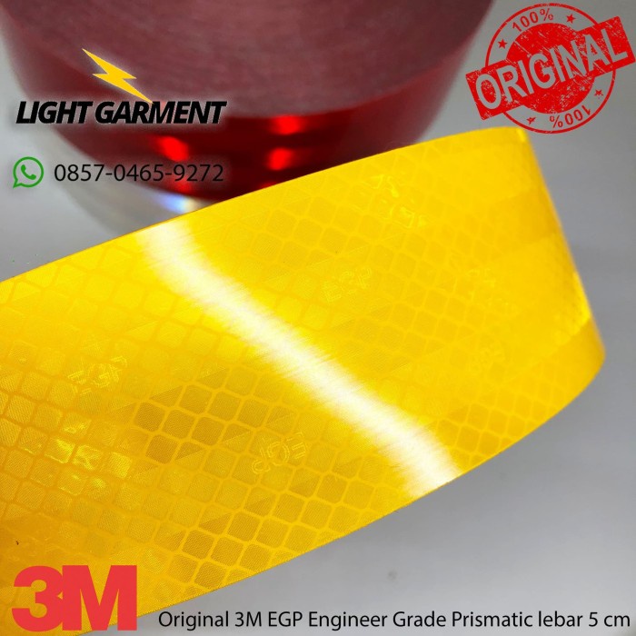Jual V20D4054 Stiker 3M Egp Reflektor / Skotlet / Pemantul Cahaya ...