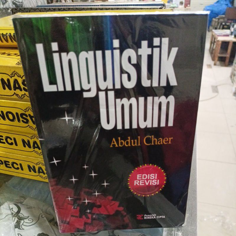 Jual LINGUISTIK UMUM EDISI REVISI ABDUL CHAER | Shopee Indonesia