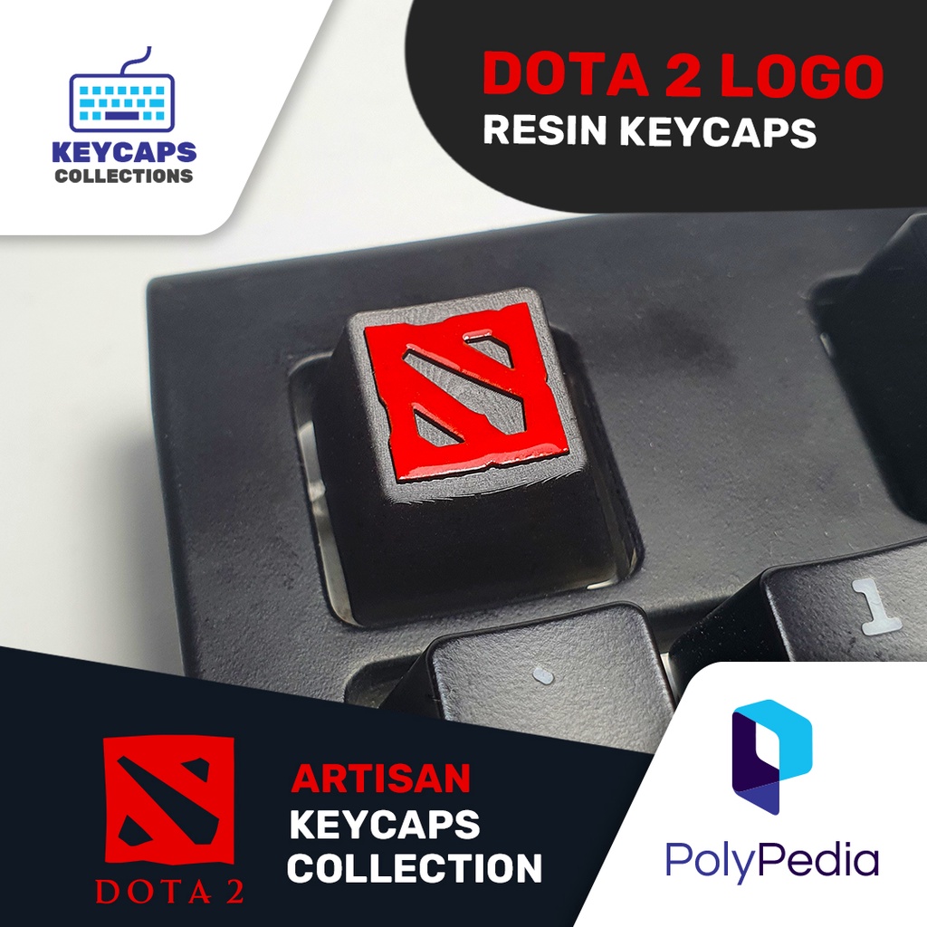 Jual Dota 2 Logo Resin Keycaps | Shopee Indonesia