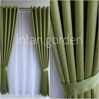 Jual Gorden Blackout Hordeng Jendela Gordeng Pintu Gordyn Minimalis ...
