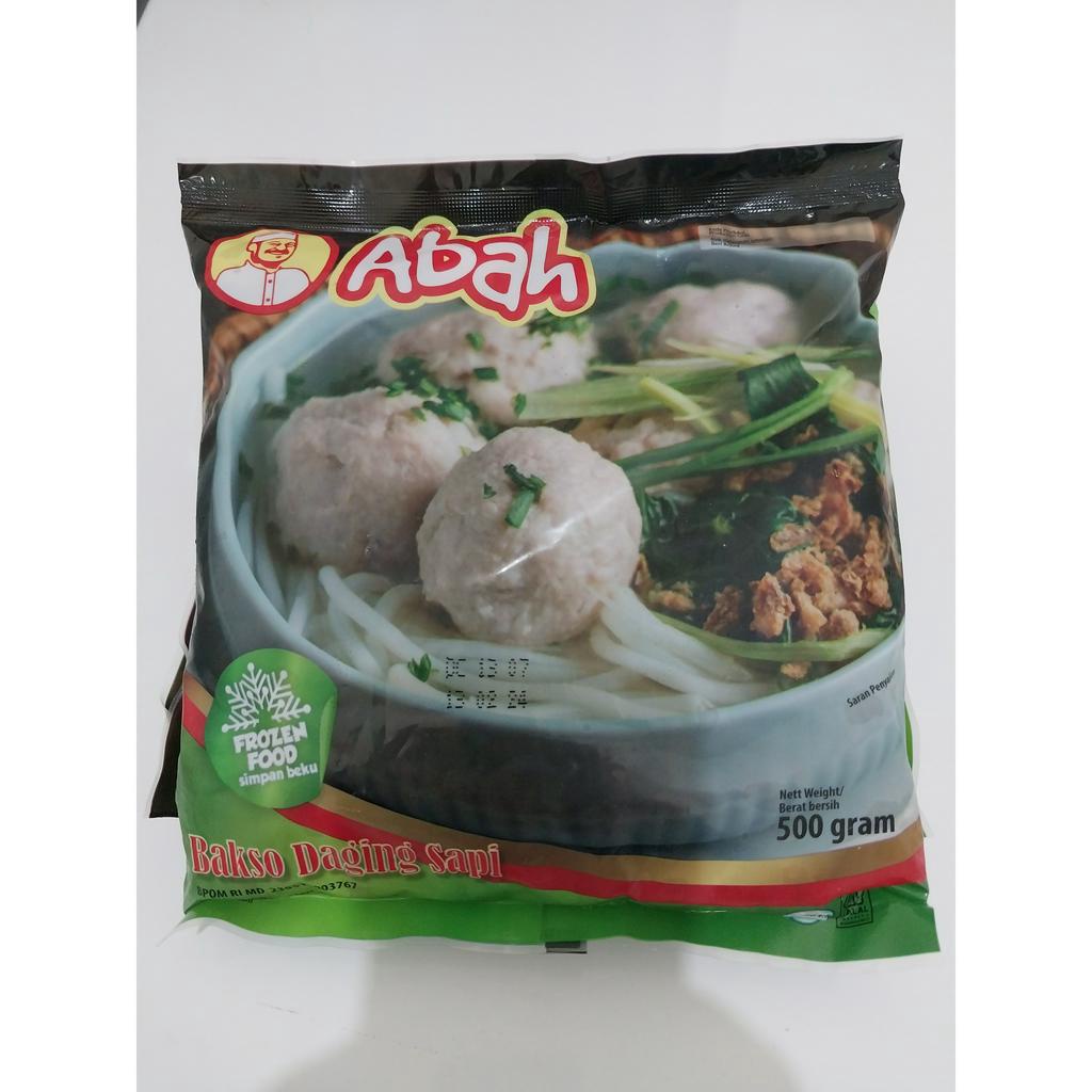 Jual Bakso Sapi Abah 500gr | Shopee Indonesia