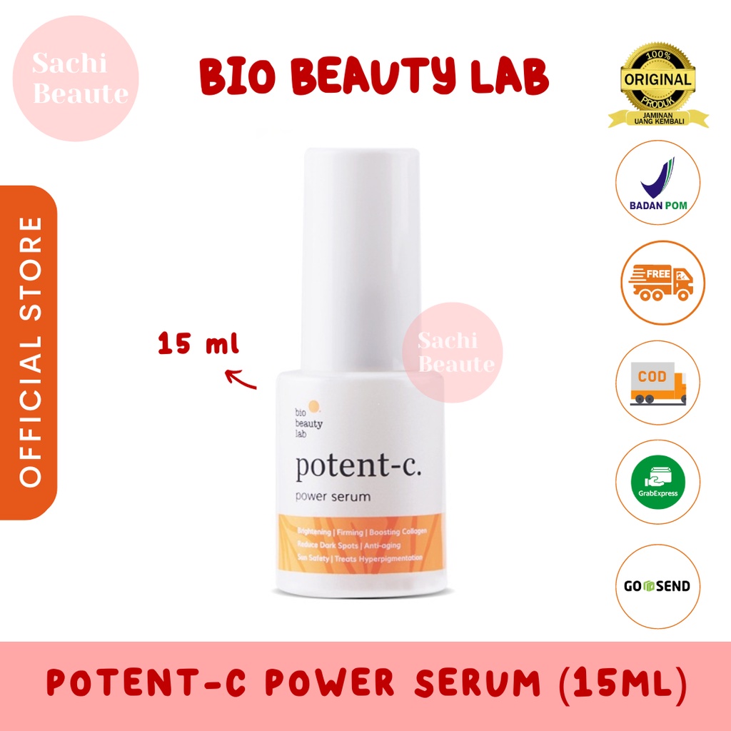 Jual Bio Beauty Lab Potent-C Power Serum 15ml | Shopee Indonesia
