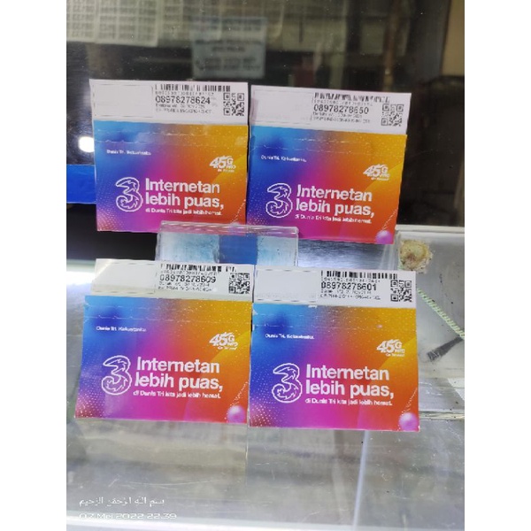 Jual KARTU PERDANA THREE / TRI NASIONAL | Shopee Indonesia