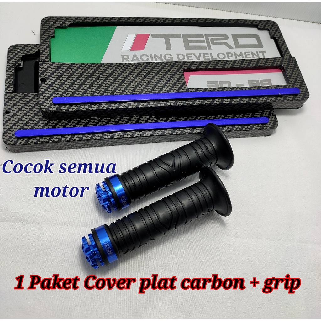 Jual PAKET BINGKAI COVER PLAT KARBON LIST WARNA DAN GRIP HANDGRIP RING ...