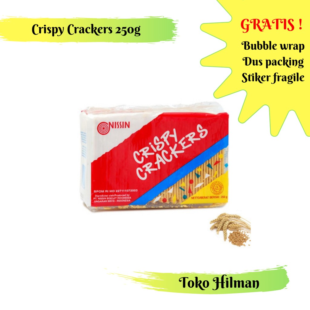 Jual Nissin Crispy Crackers 225g | Shopee Indonesia