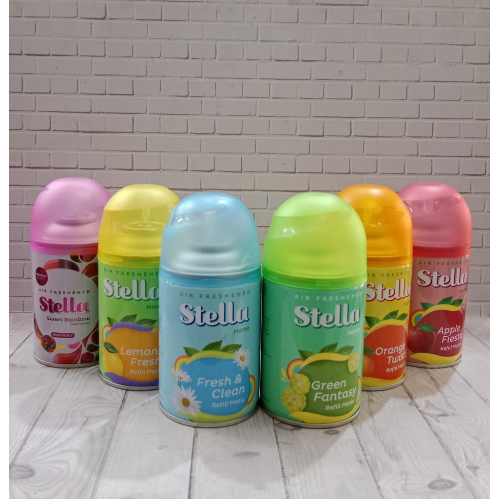 Jual STELLA AIR FRESHENER REFILL MATIC / PENGHARUM RUANGAN REFILL ...