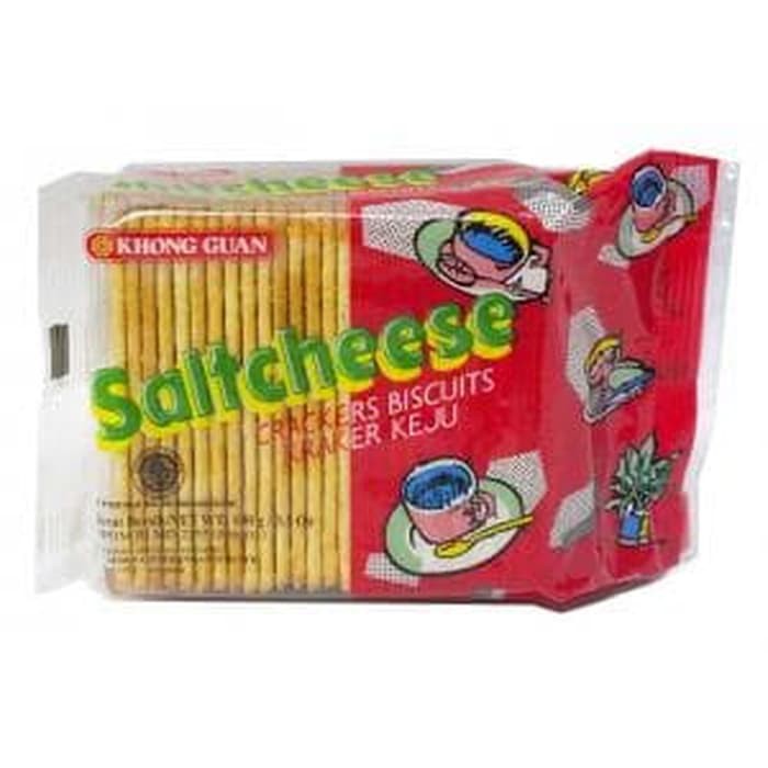 Jual KHONG GUAN SALTCHEESE POCKET 100 GRAM 2 PACK | Shopee Indonesia