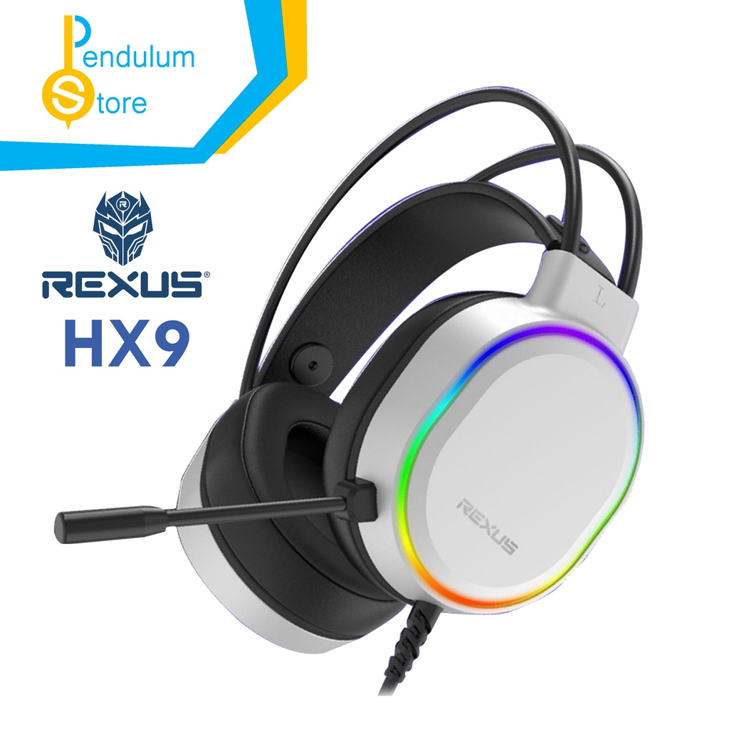 Jual Rexus Thundervox HX9 Headset Gaming RGB USB Plug Surround 7.1 High ...