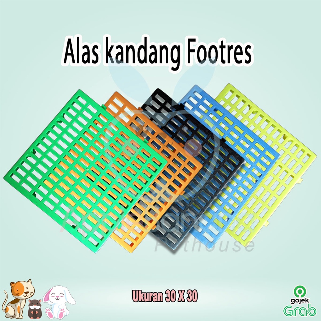 Jual alas kandang Hewan footrest 30x30 cm - Palet Plastik -tatakan kandang | Shopee Indonesia